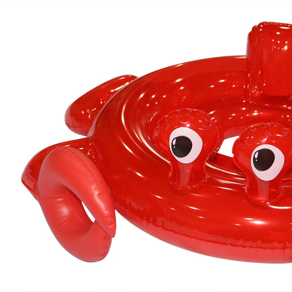 Baby Water Cartoon Crab Swimming Ring Inflatable P... – Vicedeal