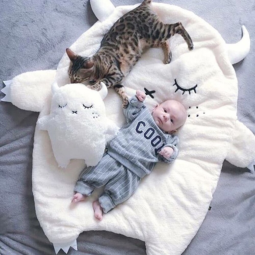 ins baby bomullsmatte baby djevel babylekespill kr... – Grandado