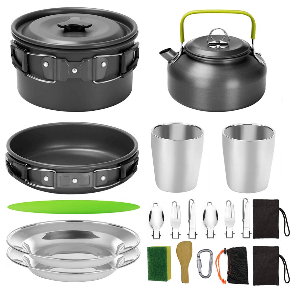 1 Set 18 Pcs Cooking Utensils Aluminum alloy Cookw... – Vicedeal
