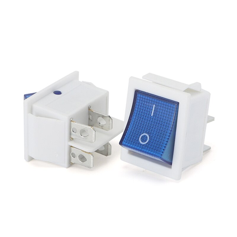 D0AB Boat Rocker Switch Hull Shape 4 Pin On/Off Po... – Vicedeal