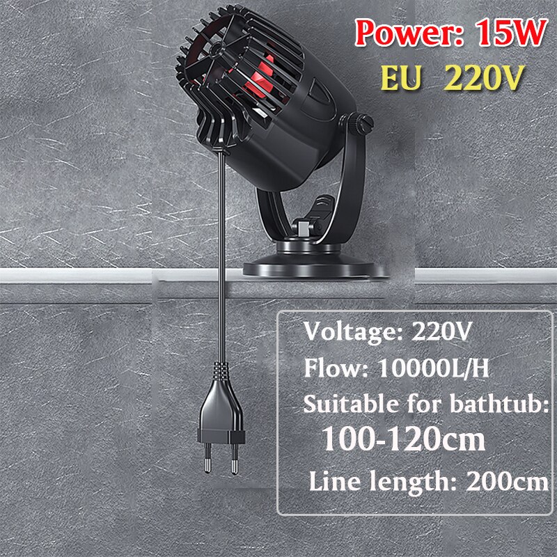 220V Large Flow Tank Wave Pump 3W-20W Aquarium Sil... – Grandado