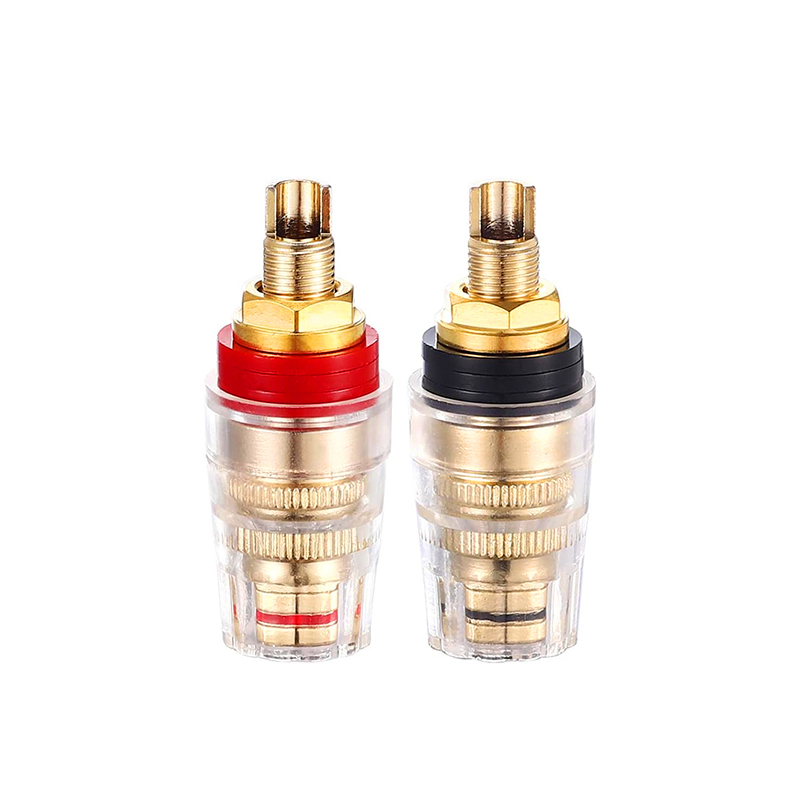 1Pair Brass Binding Post HIFI Terminals Connector ... – Grandado