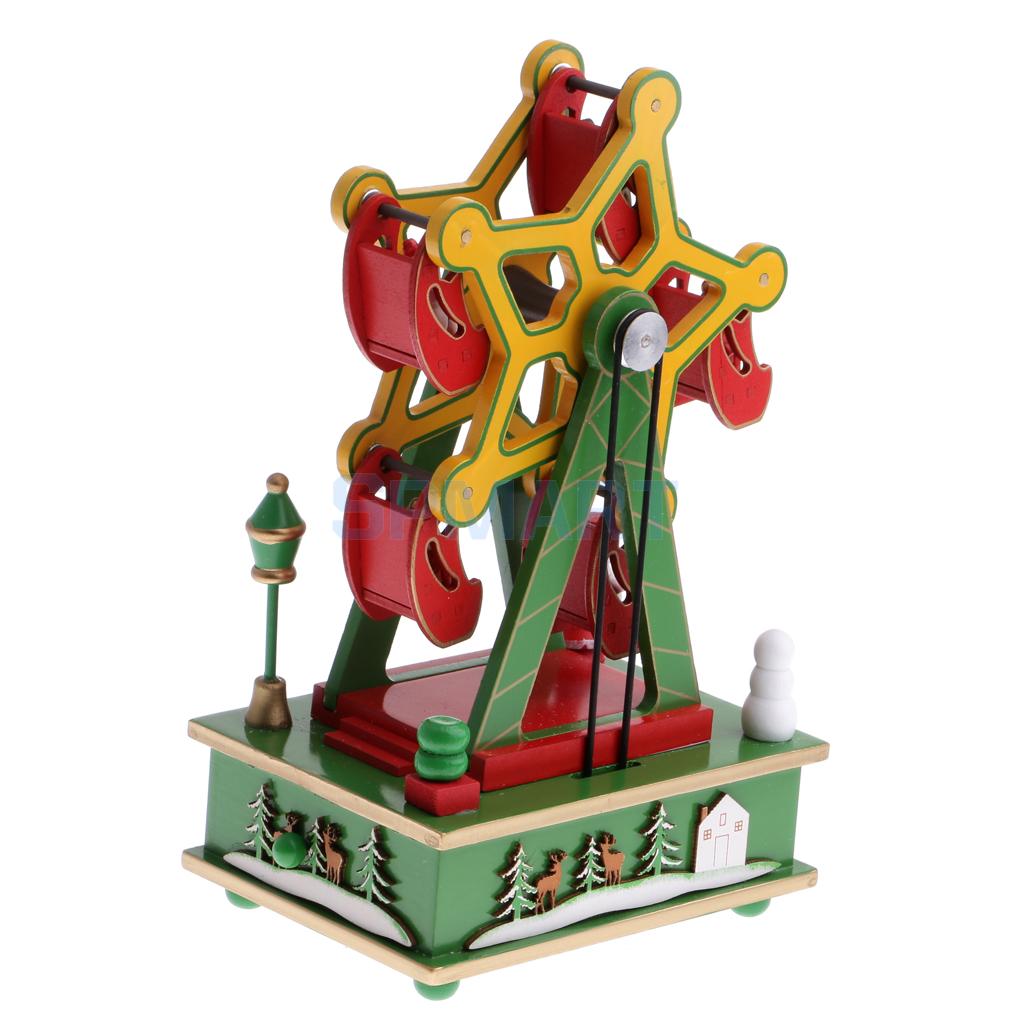 Toy Music Box Kid Christmas Mini Ferris Wheel Wind... – Grandado