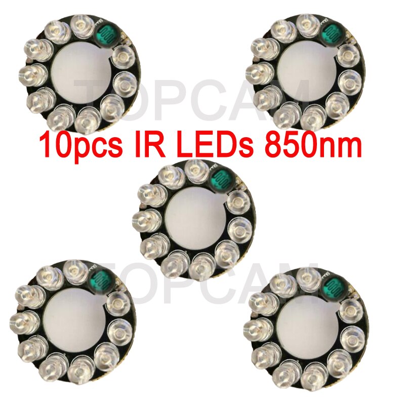 CCTV Camera Infrared Light Board IRLED Board 10pcs... – Grandado