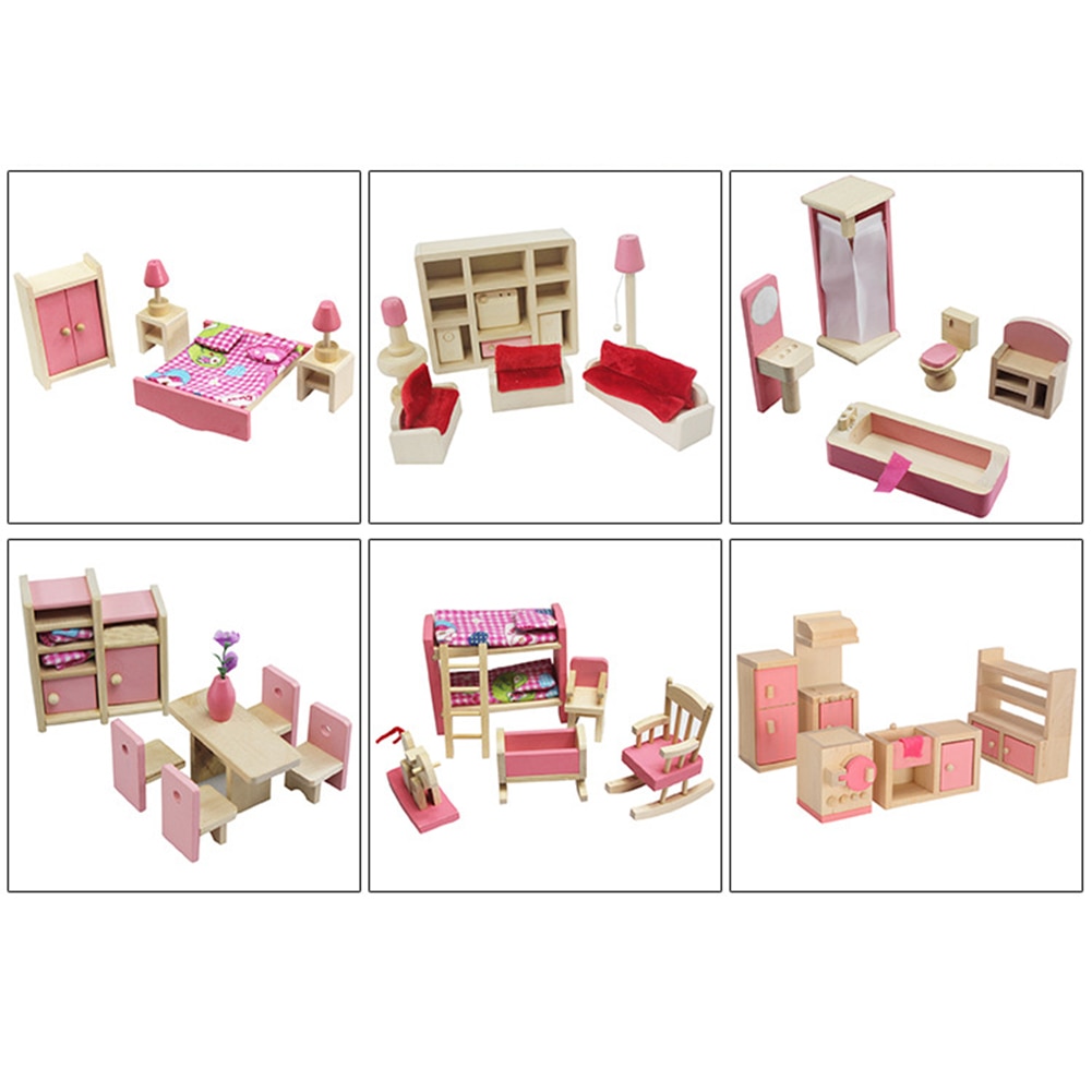 Girls Playing House Furniture Toys Furniture Kids ... – Grandado