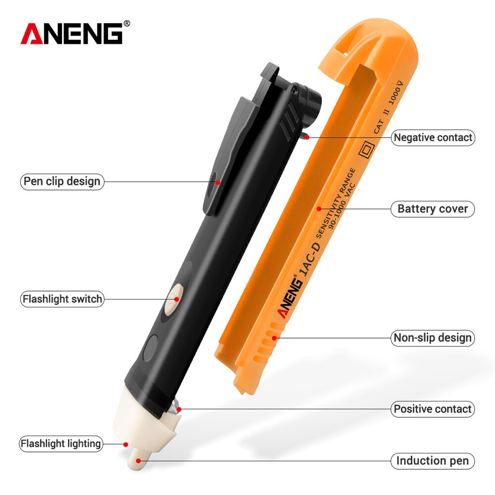 Digital AC Voltage Detectors test 12-1000V Non-Con... – LovingPrices