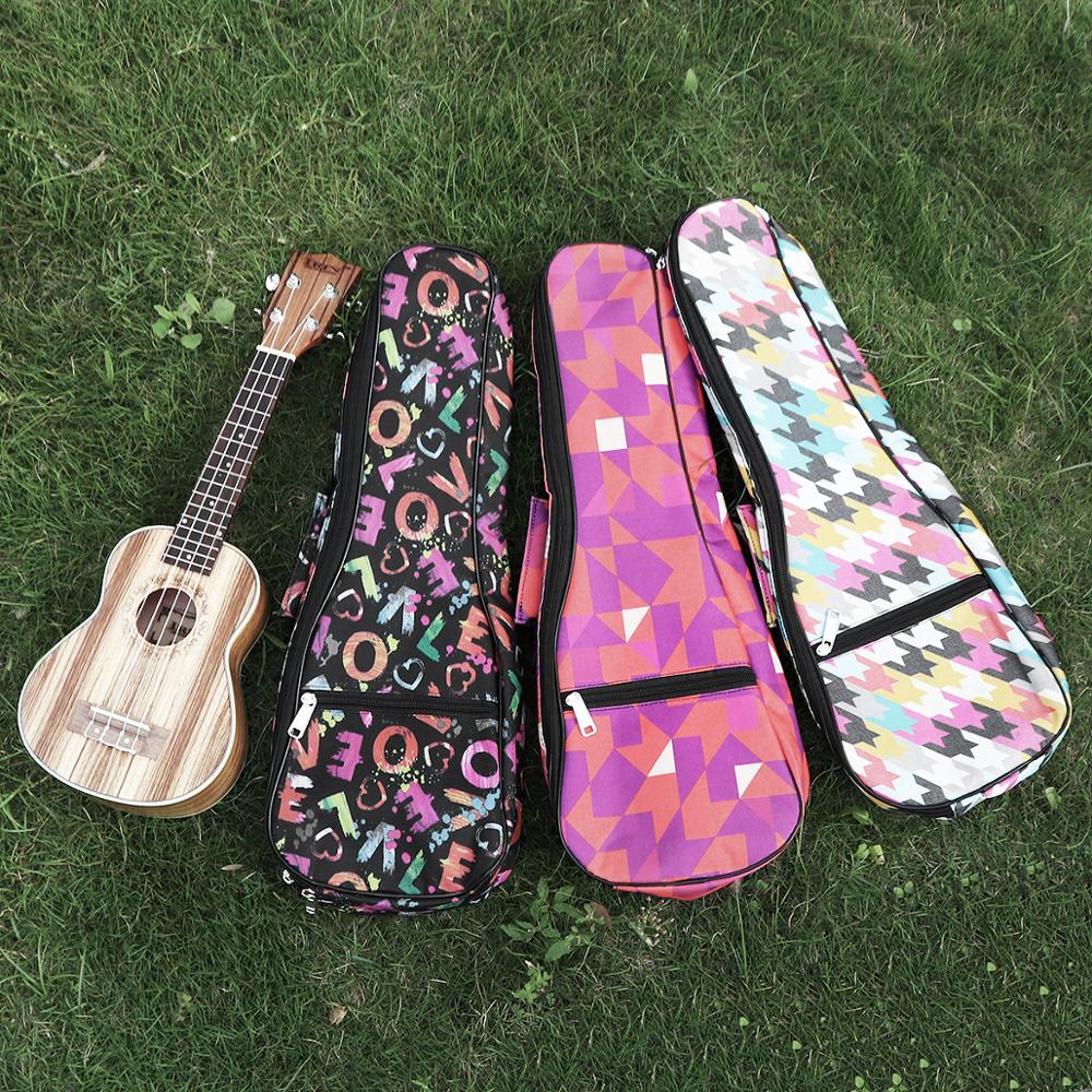 21 / 23 / 26 Inch Portable Ukulele Bag Colorful 10... – Grandado