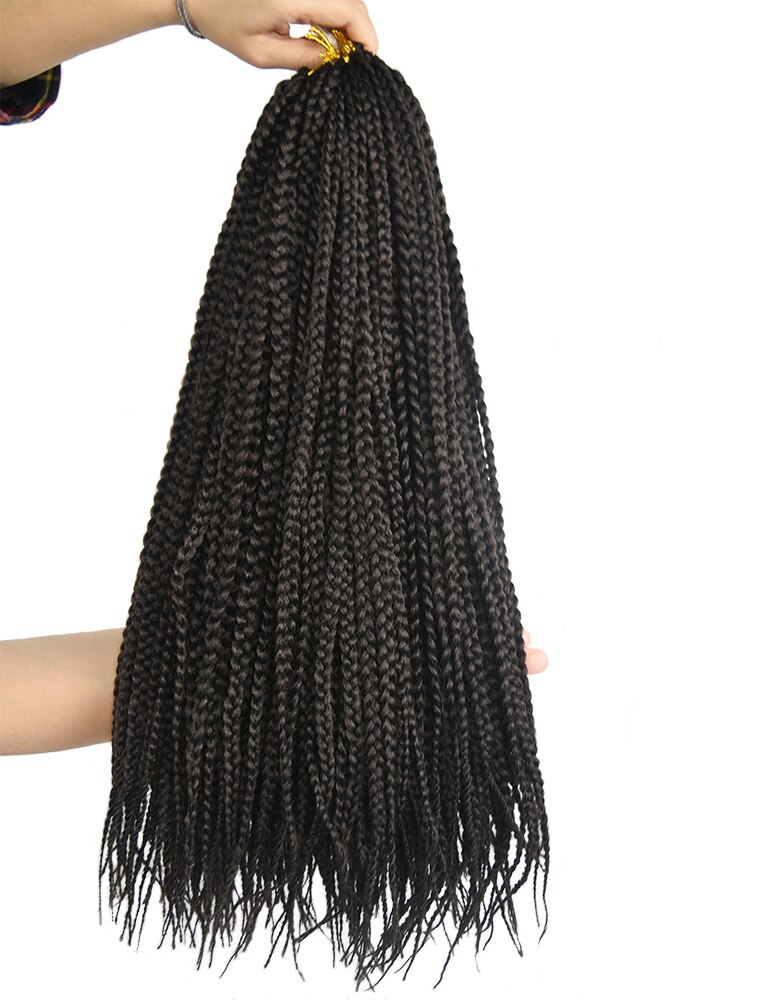 Joy&luck 22 inch Long Box Braids Synthetic Crochet... – Grandado