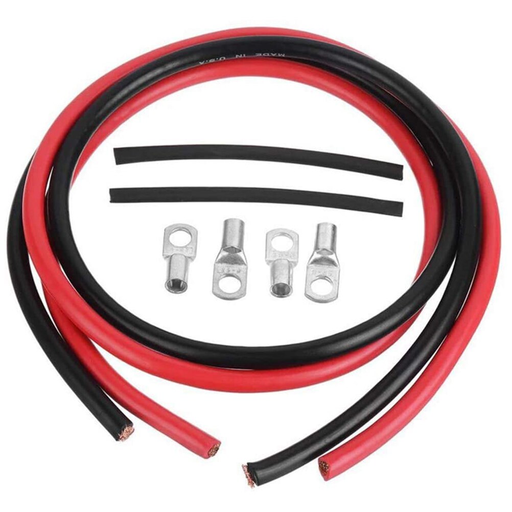Câble de batterie de voiture 5awg 50cm 100a, 2 piè... – Grandado