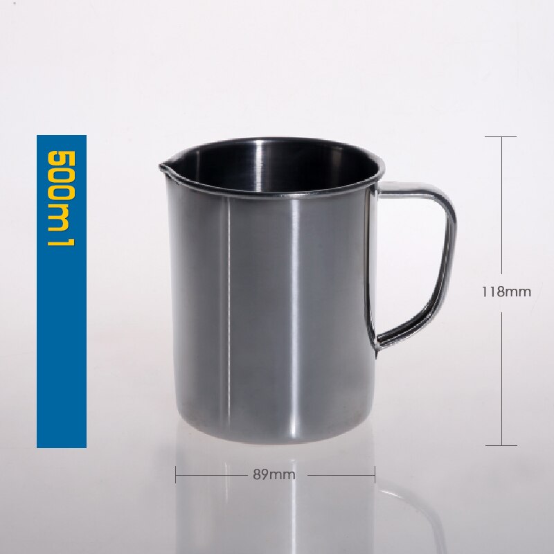 Stainless steel measuring cup with Handle Graduate... – Vicedeal