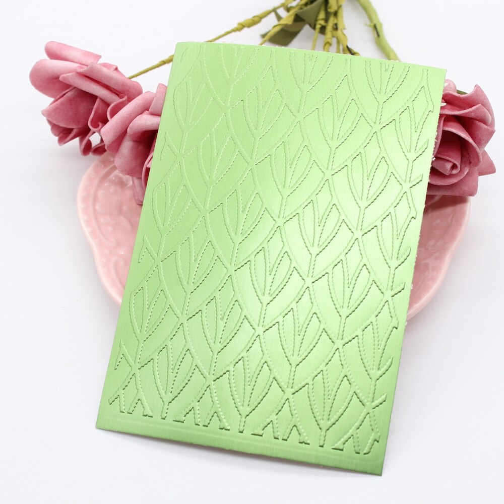 KSCRAFT Leaves plastic Embossing Folder DIY scrap ... – Vicedeal