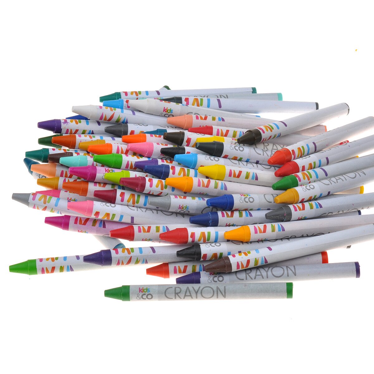 64 color children crayon / safe color student art graffiti paintbrush ...