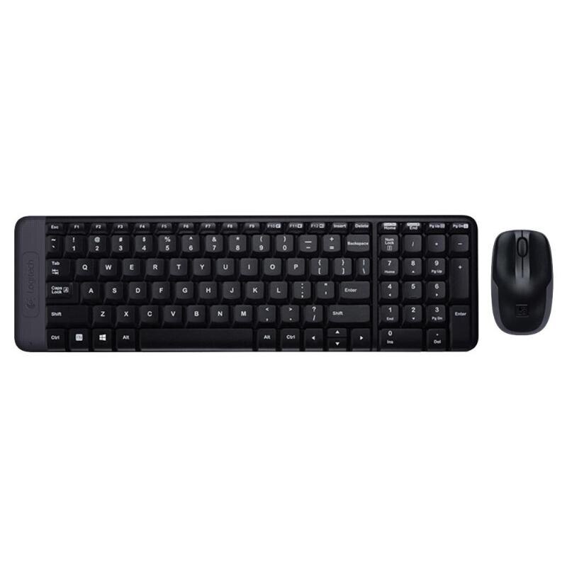Logitech MK220 Wireless keyboard and mouse set 104... – Grandado