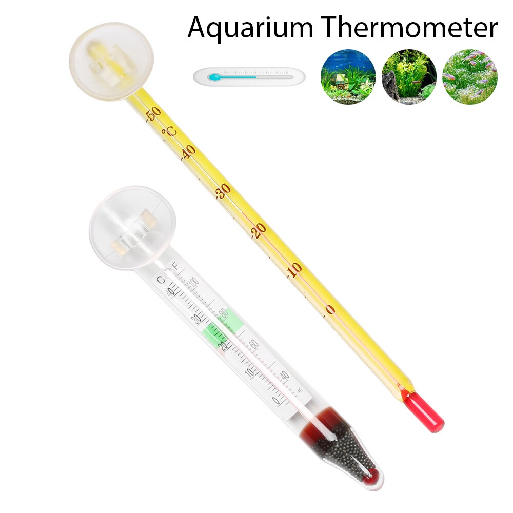Aquarium Fish Tank Glass Water Temperature Thermom... – Vicedeal