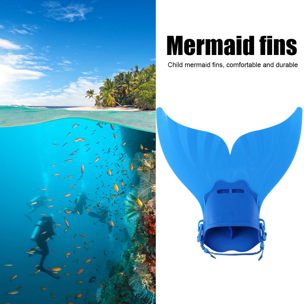 Kids Swimming Fins Training Flipper Mermaid Swim F... – Vicedeal