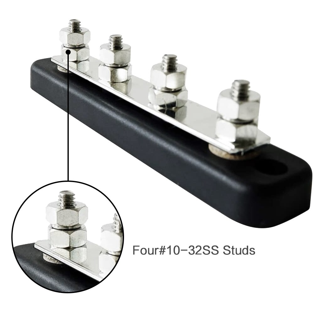 IZTOSS Heavy-Duty 100A Buss Bar (Imperial Threadin... – Vicedeal