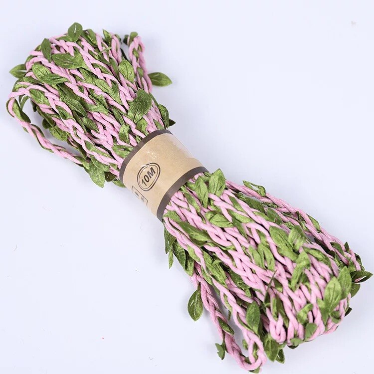 Green Leaf Wax Rope Home Decoration / Shop / Bar I... – Grandado