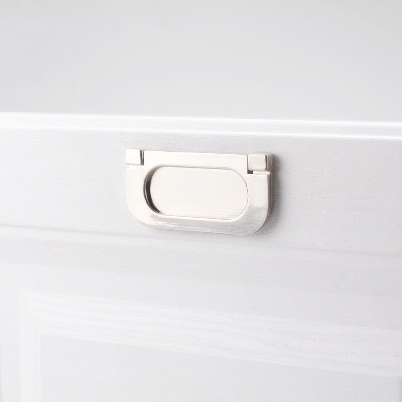 Drawer Flush Pull American-Style Black and White w... – Grandado