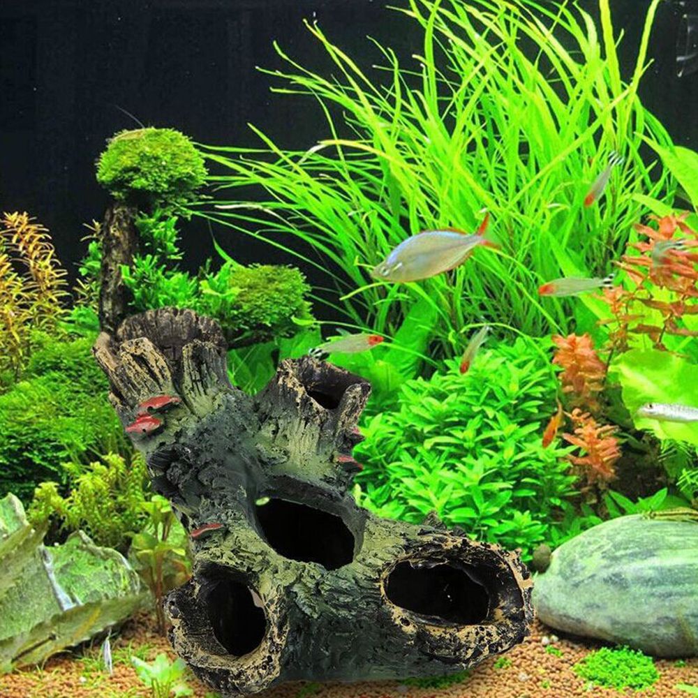 1 Piece Rockery Stone Fish Tank Landscaping Aquari... – Vicedeal