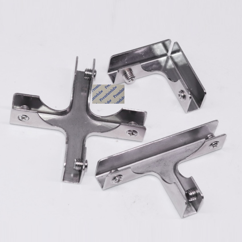 8Pcs 304 Stainless Steel T Tee L Corner Cross Acry... – Vicedeal