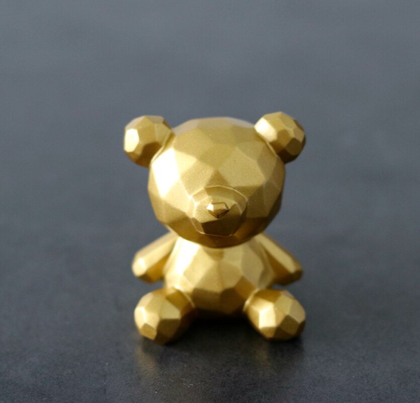 Golden Birthday Bear Baking Cake Topper for Kids H... – Vicedeal