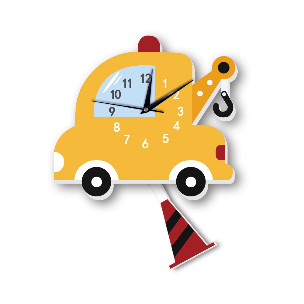 Home Decoration Cartoon Wall Clock Cartoon 3D DIY ... – Grandado