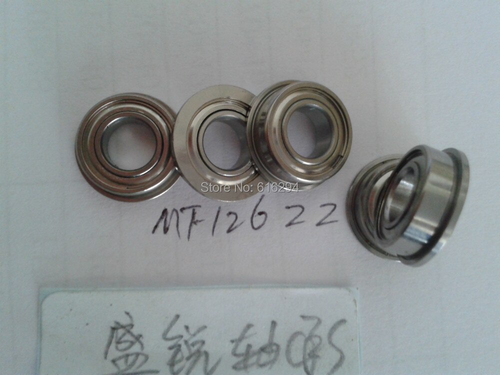 50PCS MF126ZZ flange bearing 6 * 12* 4mm P6 Flange... – Vicedeal