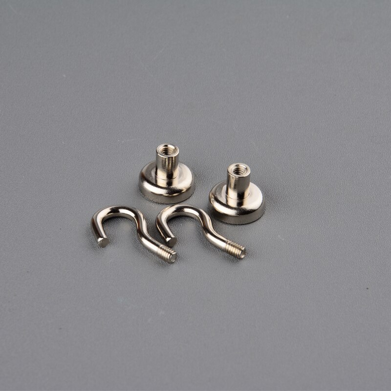 4 Stuks Sterke Mini Badkamer Magnetische Ronde Haa... – Vicedeal
