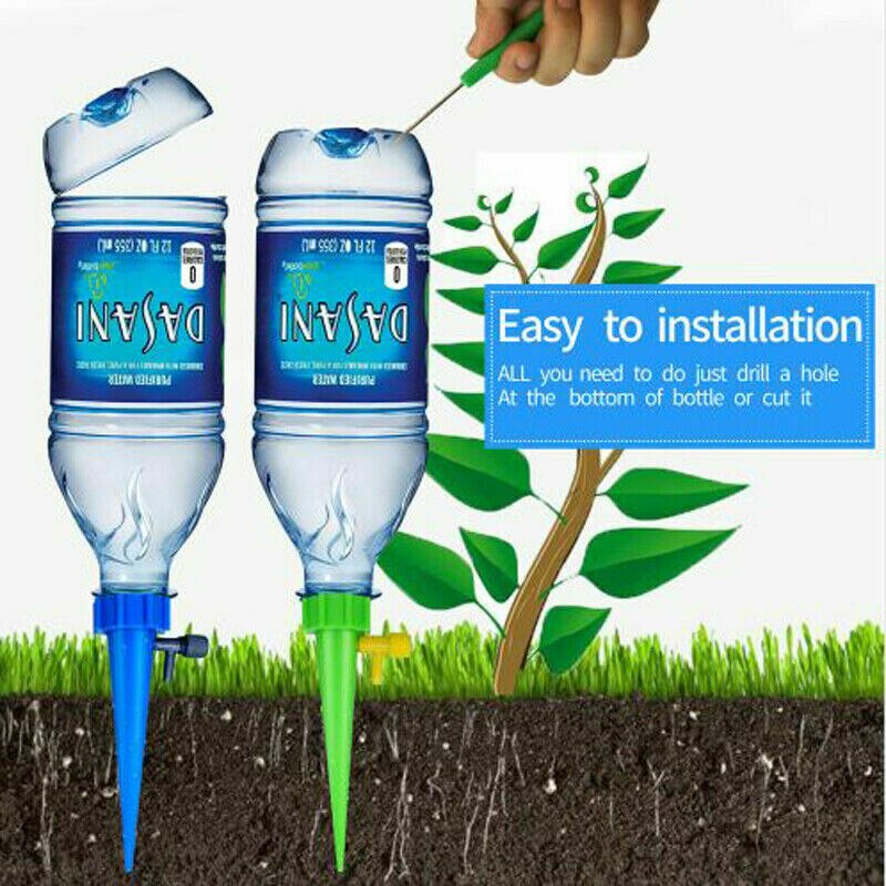 20/50/100Pc Plant Self Watering Verstelbare Stakes... – Grandado
