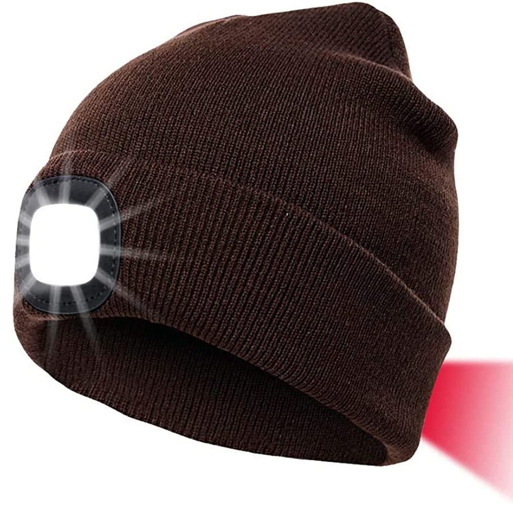 Unisex Outdoor LED Hat With Light USB Rechargeable... – Grandado