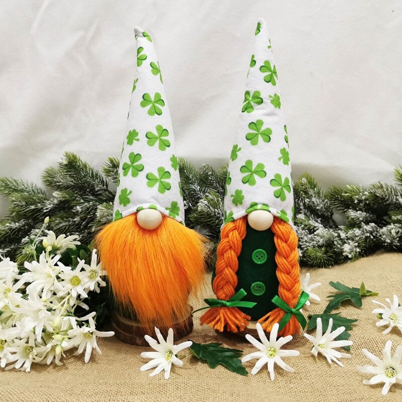 Irish March Festiva Day Gnome Leprechaun Shamrock ... – Grandado
