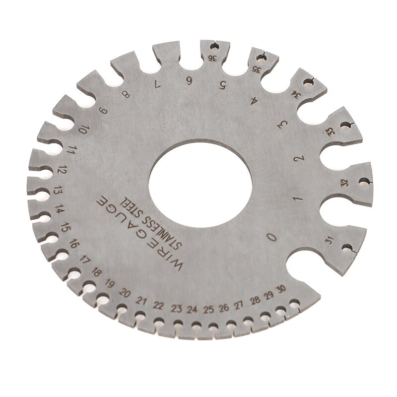 1pc Wire Gauge Metal Round Wire Diameter Measuring... – Grandado