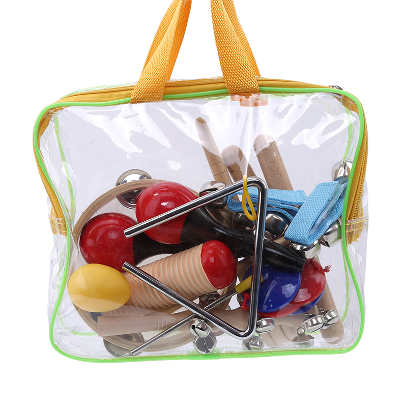 10 Uds Musical juguete tambor instrumentos musical... – Grandado