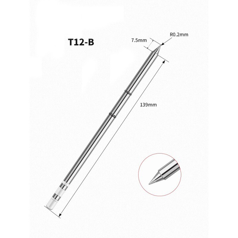 1PC T12 Series Soldering Iron Tips for Handle FX95... – Grandado