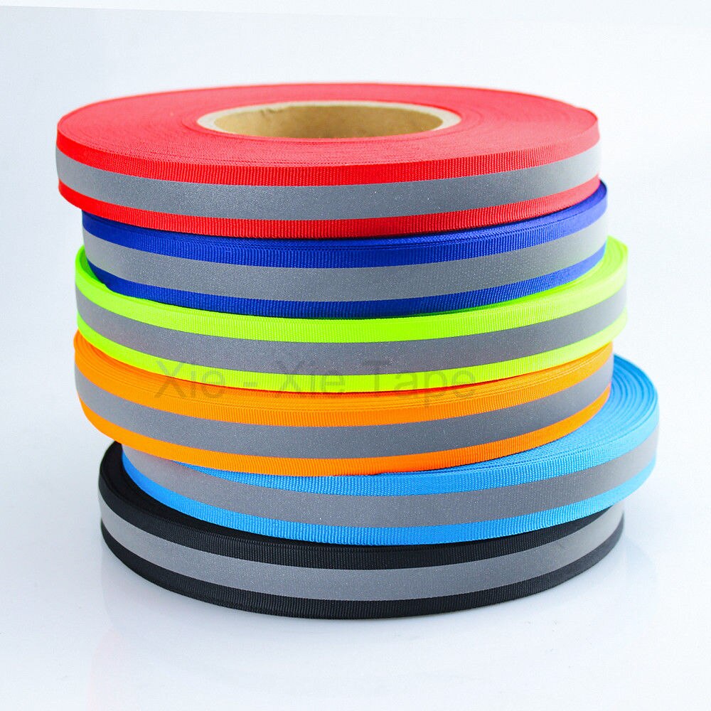 Zilver Reflecterende Singels Lint Stof Tape Trim S... – Grandado
