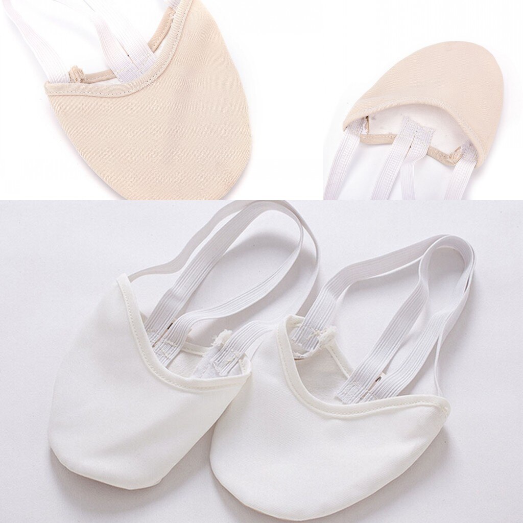 Rhythmic Gymnastics Shoes Soft Half Socks Ballroom... – Grandado