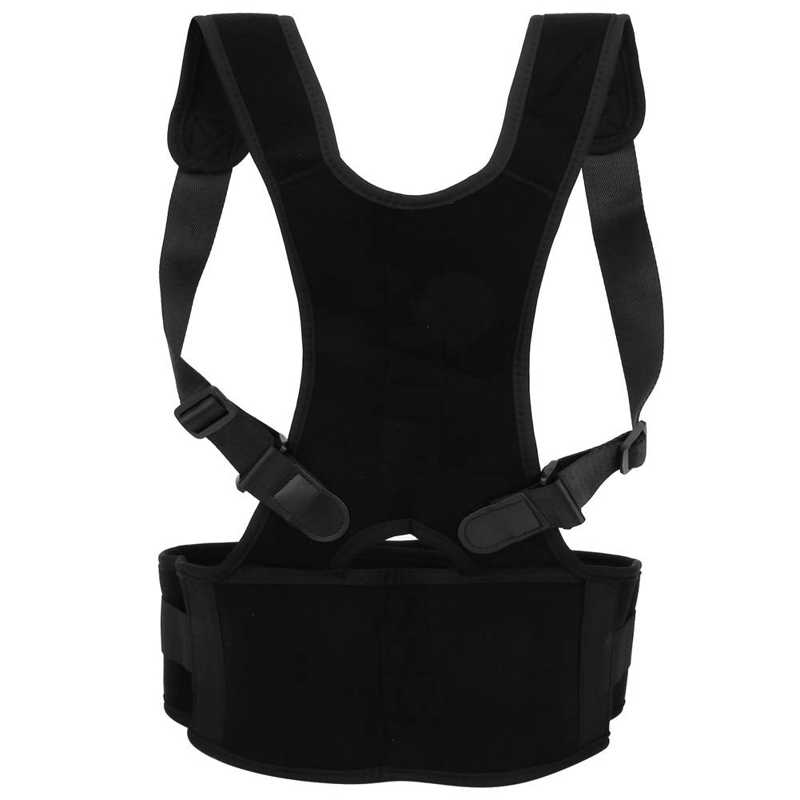 Back Shoulder Belt Neoprene Posture Corrector Adul... – Grandado