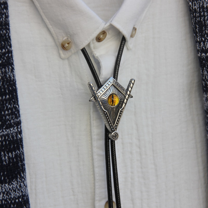 Original bolotie stainless steel resin eye bolo ti... – Grandado