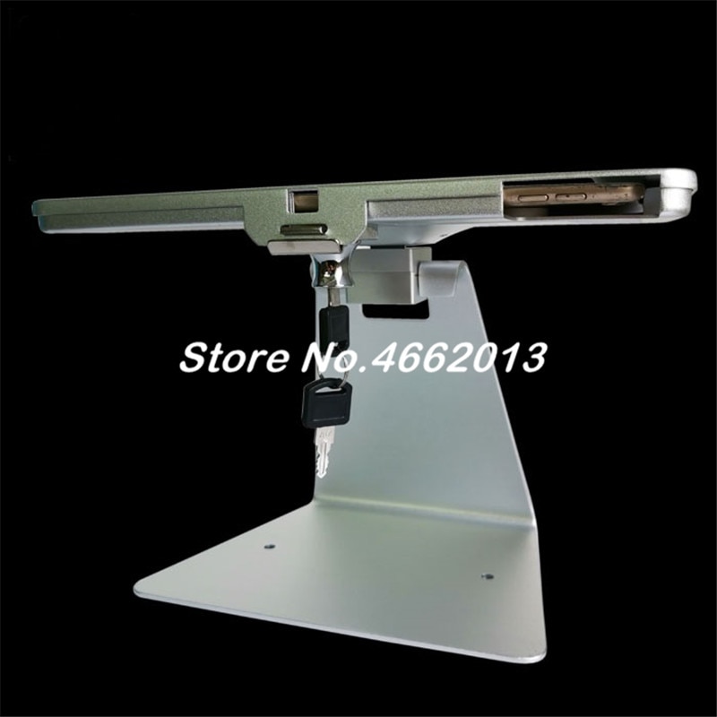 Aluminum reversible tablet secure stand with lock ... – Grandado