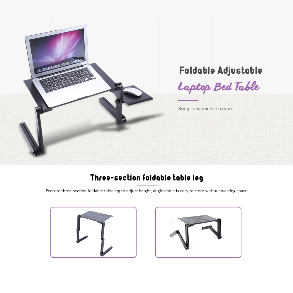 Faltbare Einstellbare Laptop Bett PC Tisch Stehen ... – Grandado