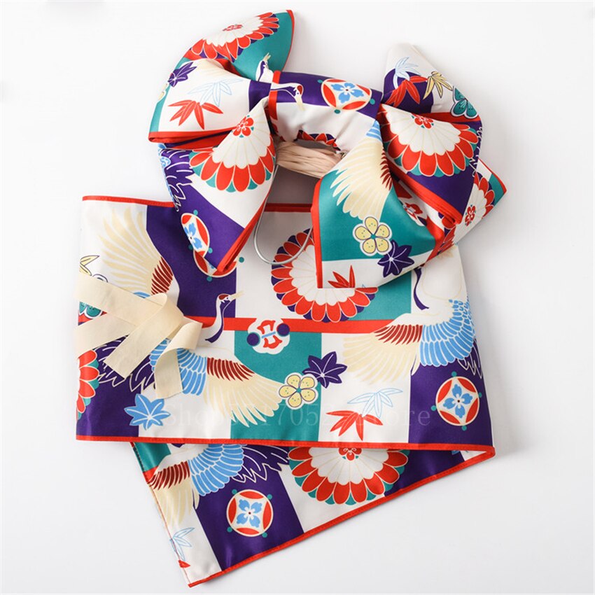 17Colors Oriental Traditional Japanese Kimono Obi ... – Grandado