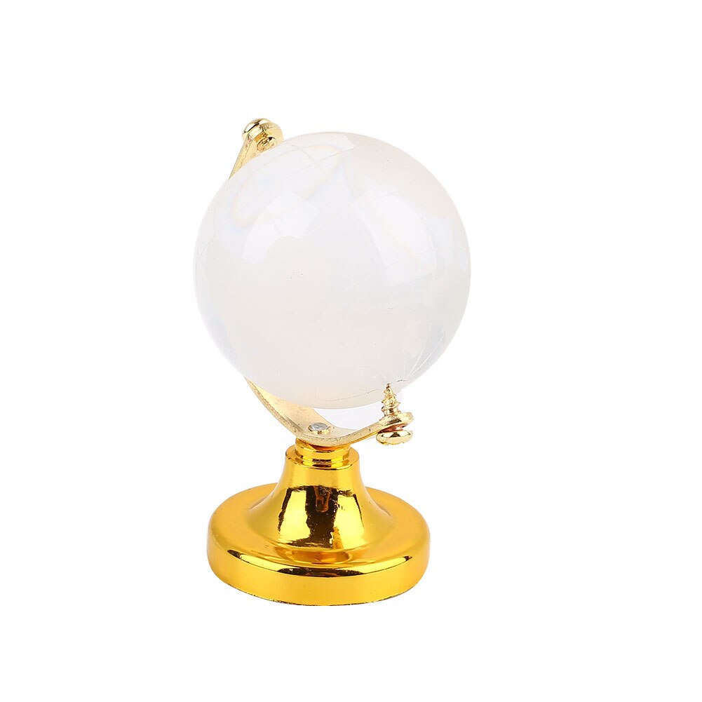 Crystal Globe Paperweight Stand Desktop Table Orna... – Grandado