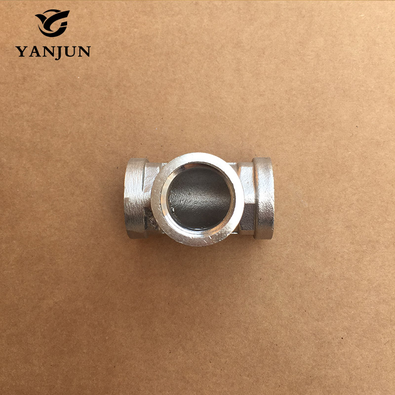 Tee 3 Way 304 rvs pijp Connector 1/2 "Bsp x 1/2" B... – Grandado