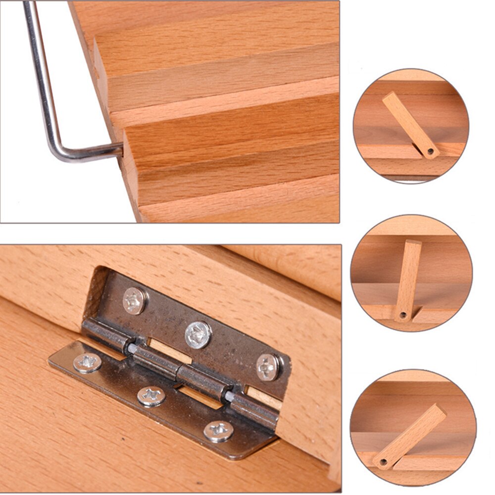 Adjustable Wooden Book Reading Shelf Stand Reading... – Grandado