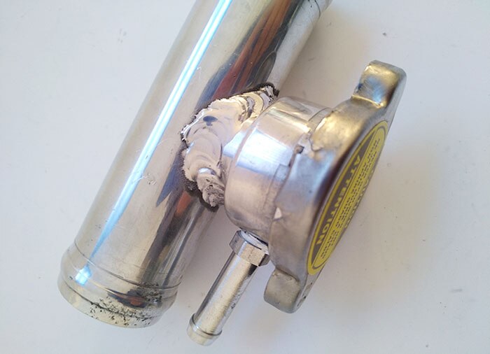 Aluminum In-Line Radiator Hose Connector fill Fill... – Grandado