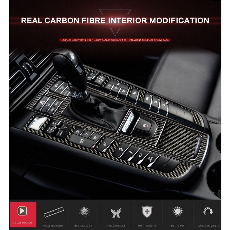 Carbon Fiber Centrale Gear Panel Bedieningspaneel ... – Grandado