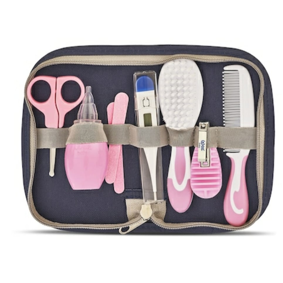 Baby Care Set 8 Pieces Baby Girl Care Set With Bag – Vicedeal