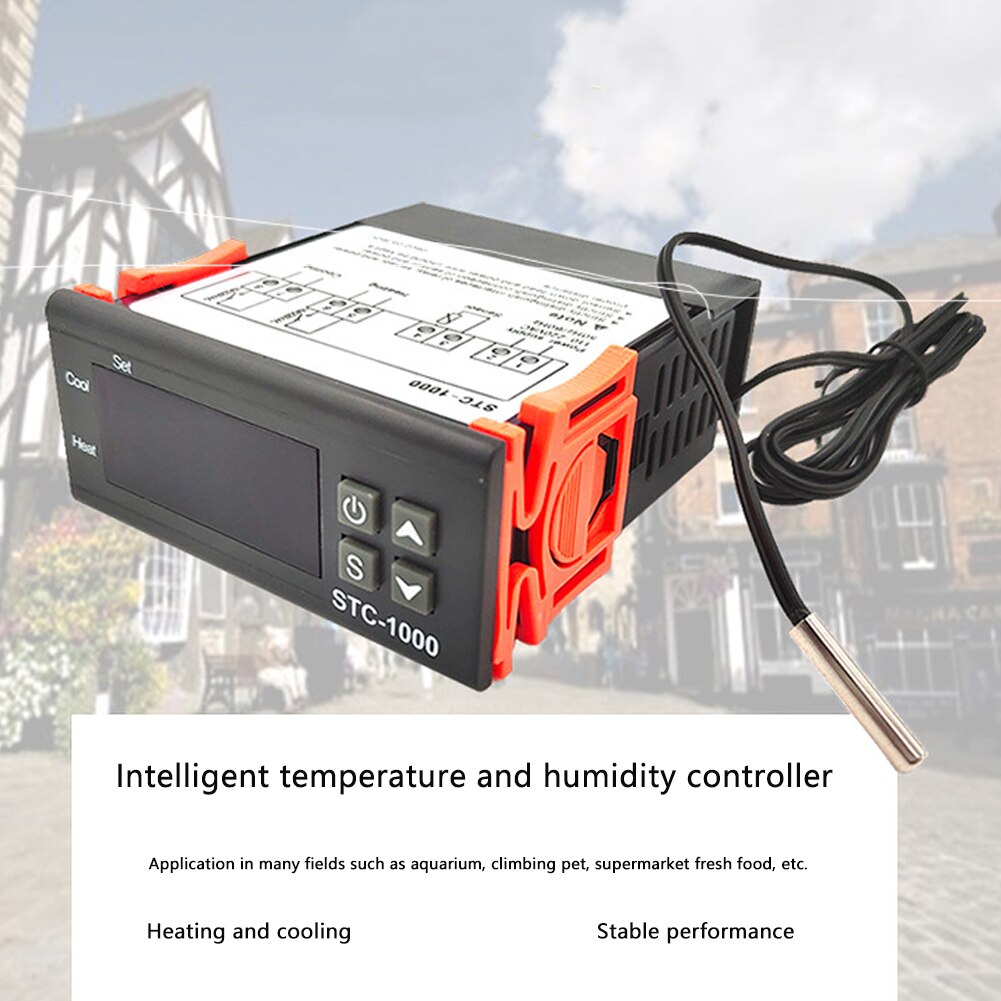 High Accuracy Intelligent Thermostat -50~99C 220V ... – Vicedeal