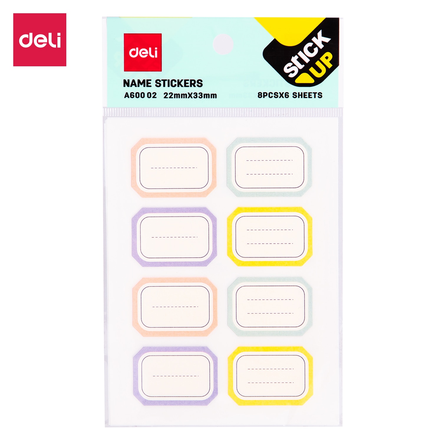 Deli Psersonal Naam Stickers 8*6 Lakens Tag Label ... – Vicedeal