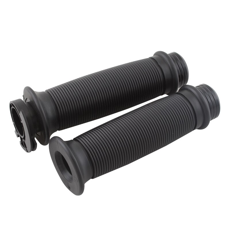 Motorbike 7/8" 22mm Black Handlebar Hand Grip Thro... – Grandado